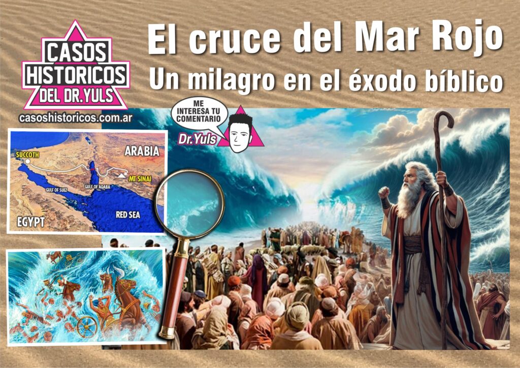El cruce del Mar Rojo, un milagro en el éxodo